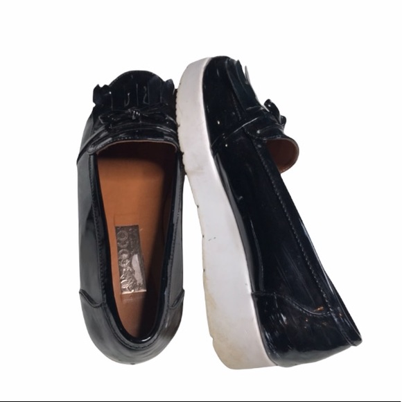 coco Canela | Shoes | Coco Canela Platform Espadrilles Patent Leather ...